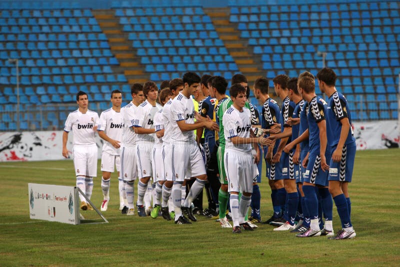 Real Madrid Jr.-Academia Hagi Match Editorial Image - Image of players ...