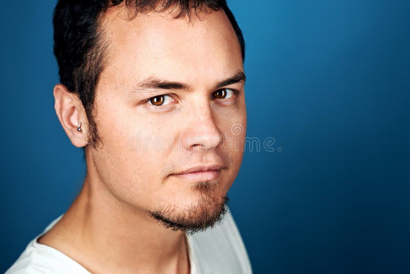 Real man face stock photo. Image of expression, male - 33714666