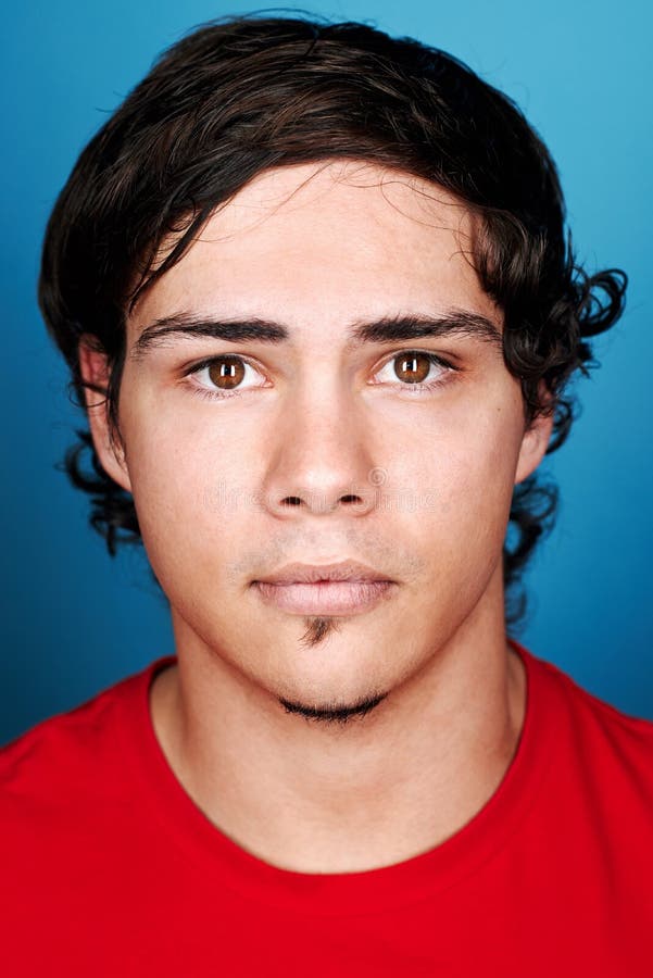 Real man face stock image. Image of masculine, serious - 33714207