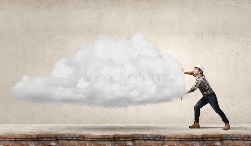 Real man work stock image. Image of power, construction - 56870569