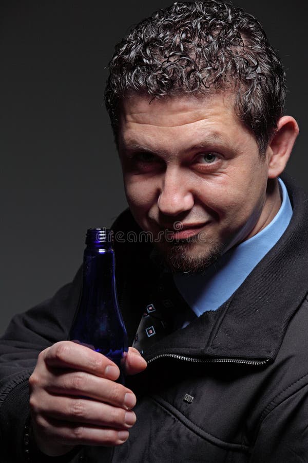 Real men drink beer stock image. Image of ethnicity, counter - 60451297