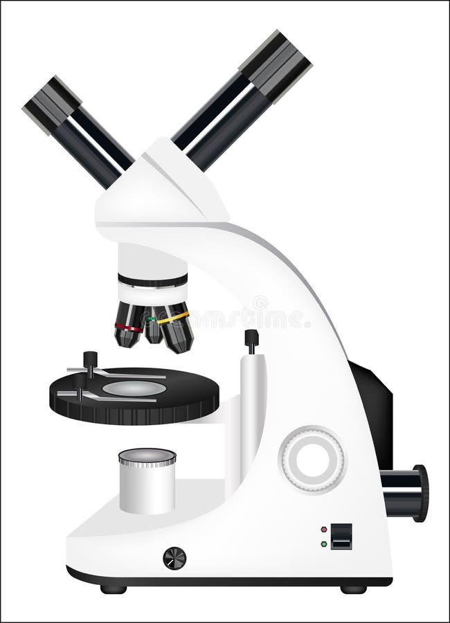 Retro Microscope White Background Stock Illustrations – 345 Retro ...