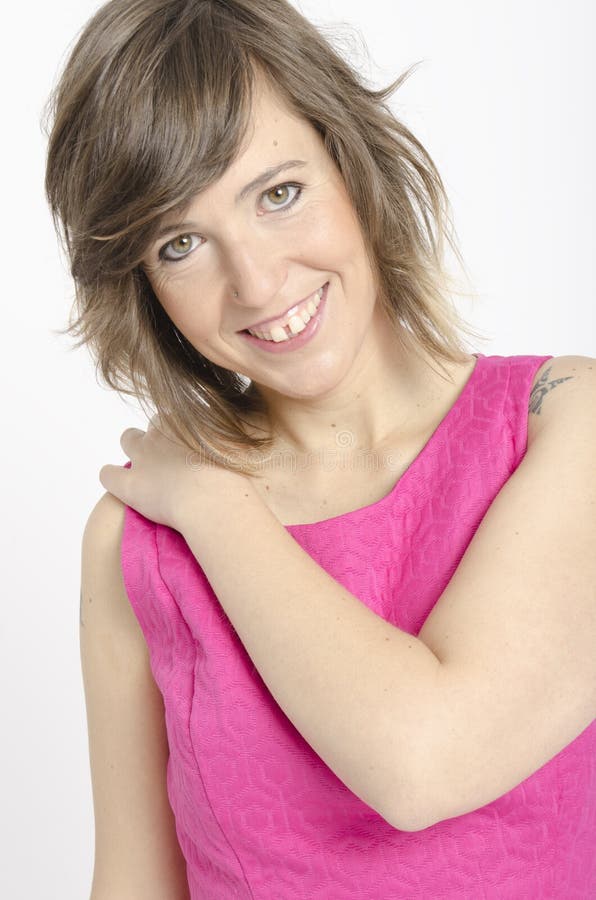 Real Middle Aged Pretty Woman Stock Image - Image of adult, aged: 34660165