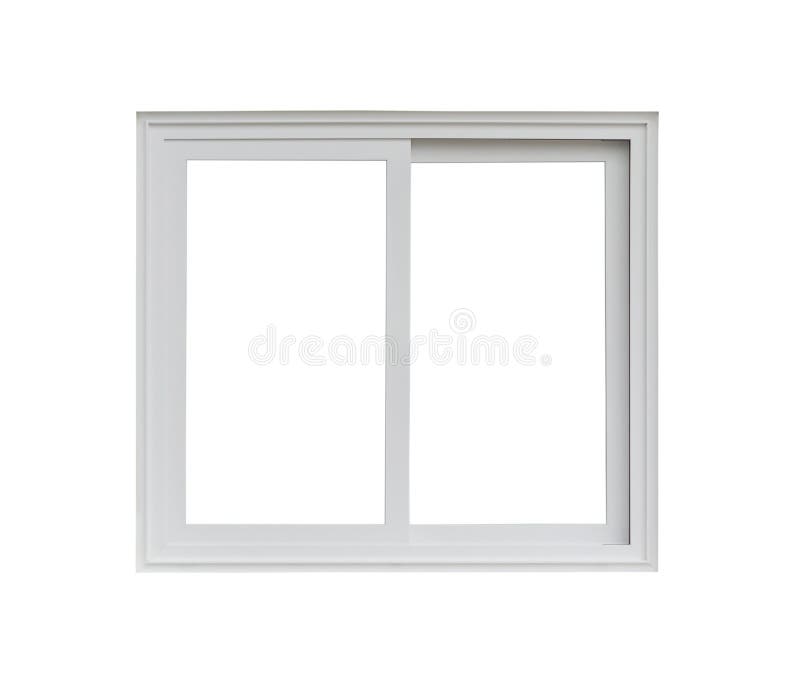 Plastic window isolated stock image. Image of house, glass - 3286781