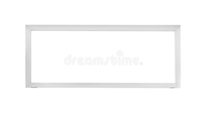 Real Modern House Window Frame Isolated on White Background Stock Image ...