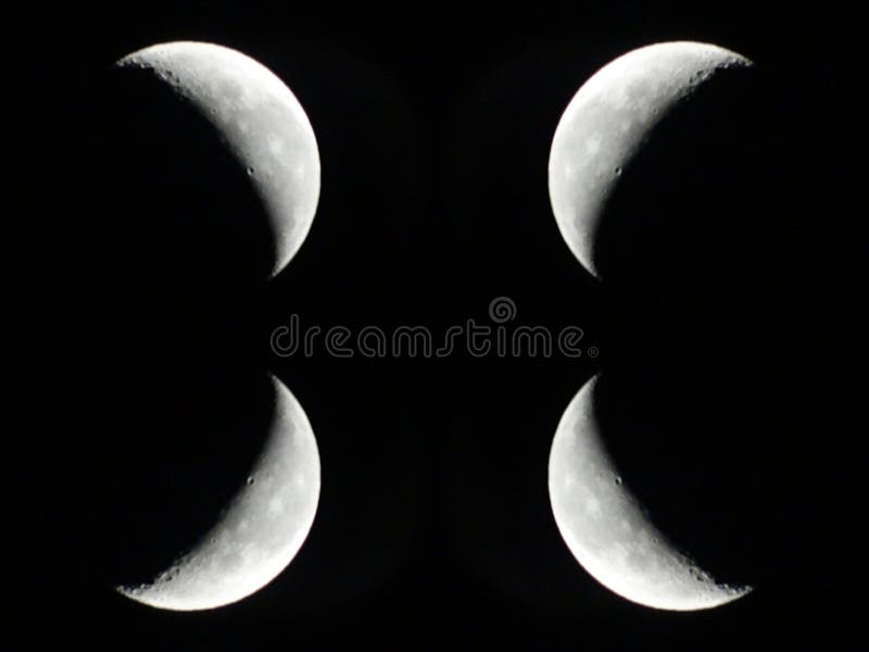 Real Moon Closeup Photograph. Earth S Satellite Stock Image - Image of ...