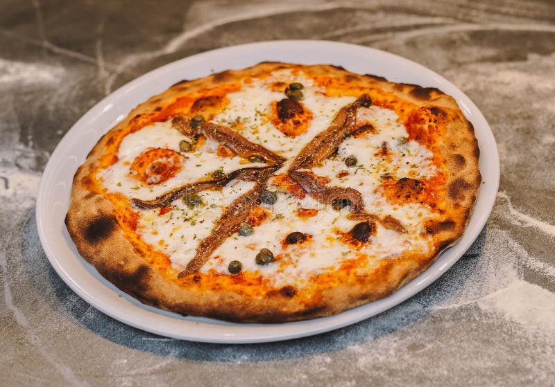 Real Neapolitan Pizza with Sourdough and Fresh and Natural Ingredients ...