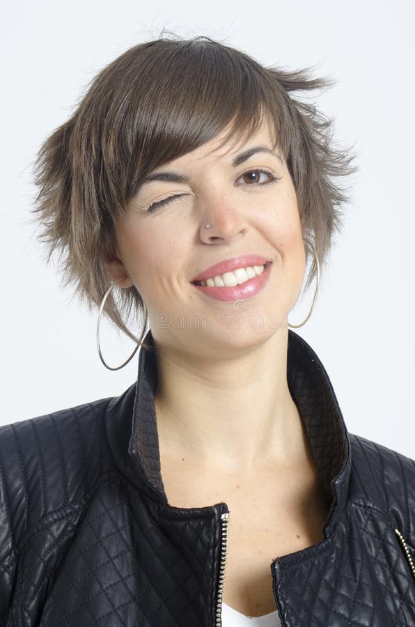 Real nice young woman stock image. Image of joyful, copyspace - 34661759