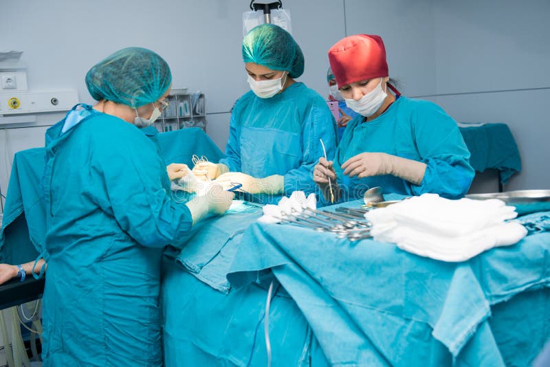 Real Operation for Cesarean Section Editorial Stock Image - Image of ...