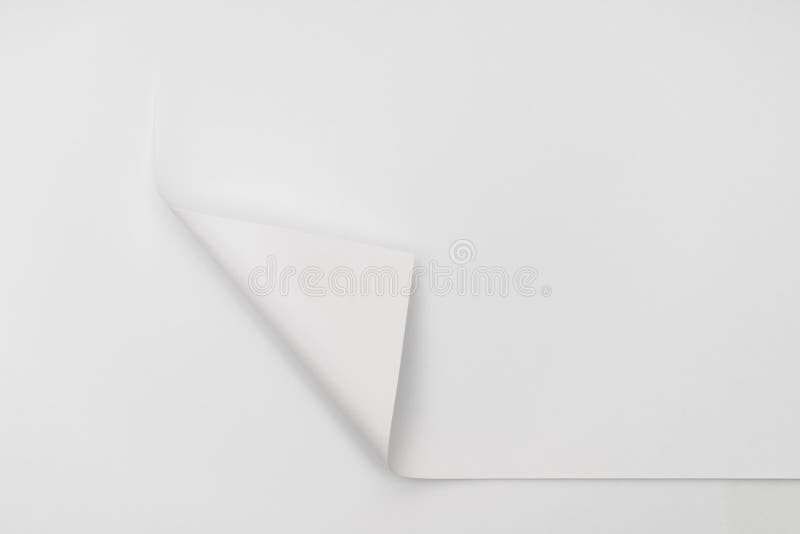.Real Paper Corner Fold stock photo. Image of page, label - 70294670