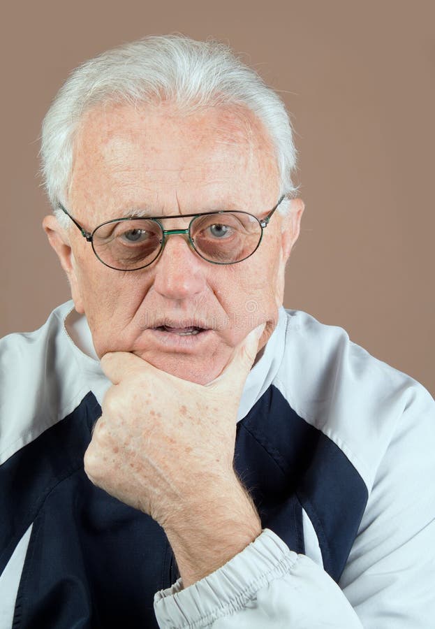 Portrait of old man stock photo. Image of isolated, face - 7139102