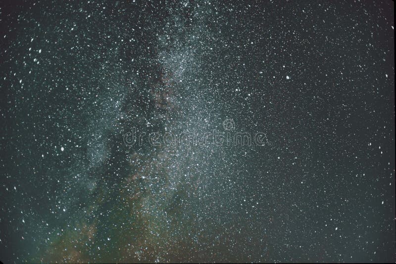 Real Photo of the Constellation Milky Way Stock Photo - Image of cosmic ...