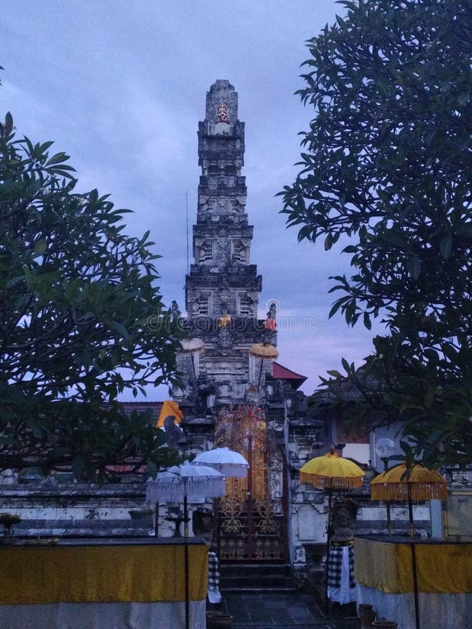 Real Picture Jagatnatha Temple in Bali Stock Photo - Image of temple ...