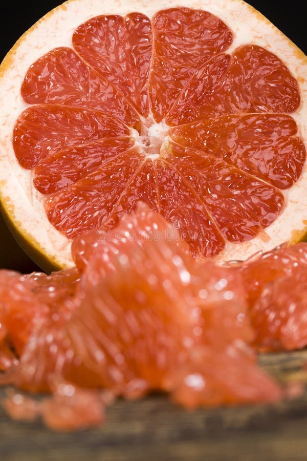 Real red grapefrui stock image. Image of healthy, orange - 223251243