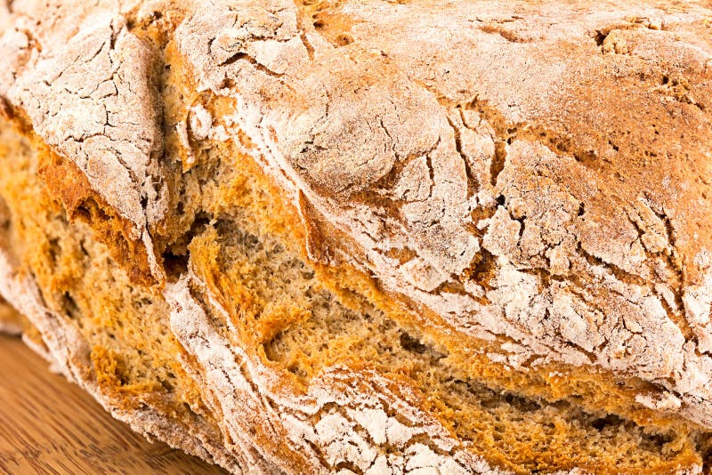 Real rustic bread stock photo. Image of flour, crusty - 53419078
