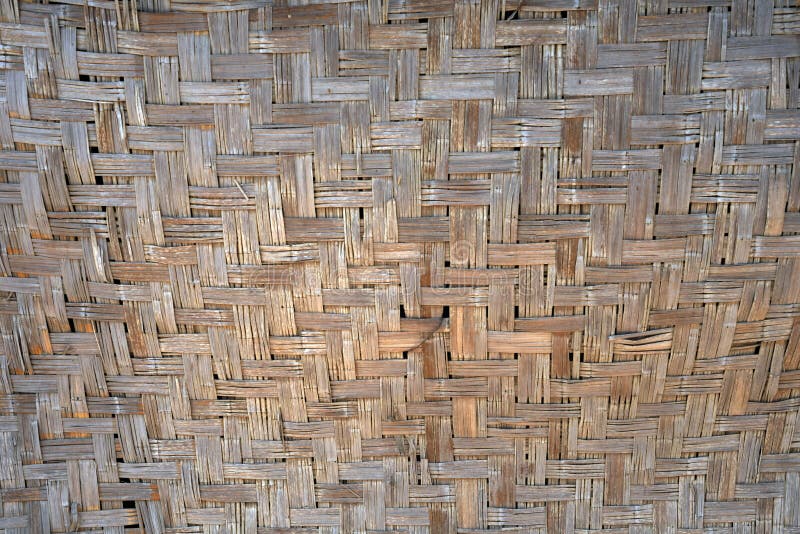 Real Seamless Texture Repeating Pattern Woven Bamboo Mat Board Stock ...