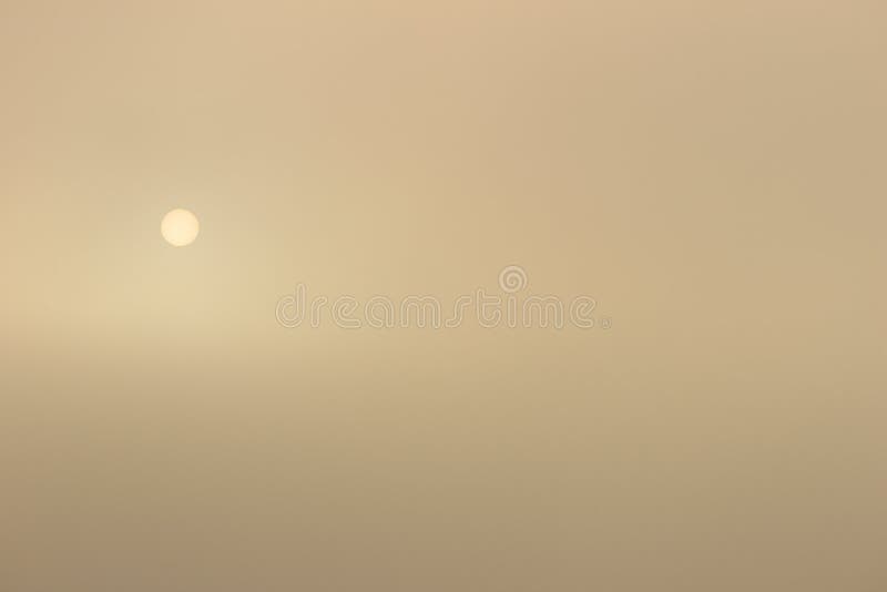 Sun and fog stock photo. Image of shining, foggy, misty - 217191442