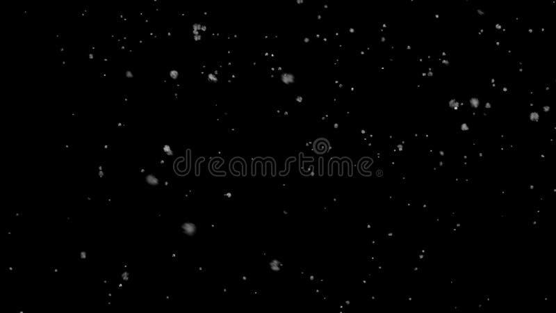 Falling Snow with Alpha Channel for Overlay Stock Footage - Video of ...