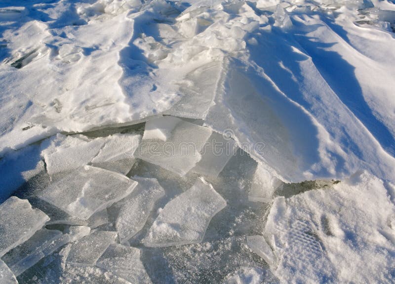 Real snow and ice. stock photo. Image of frozen, white - 20526220