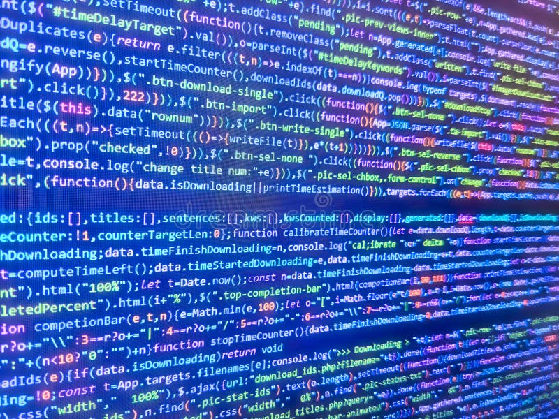 Real Software Development Co Programming Code Abstract Laptop Admin