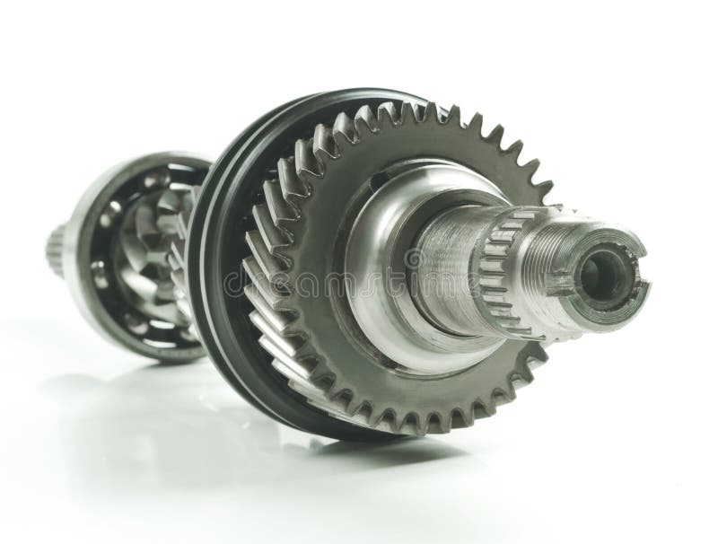 Real stainless steel gears stock photo. Image of compression - 33727000