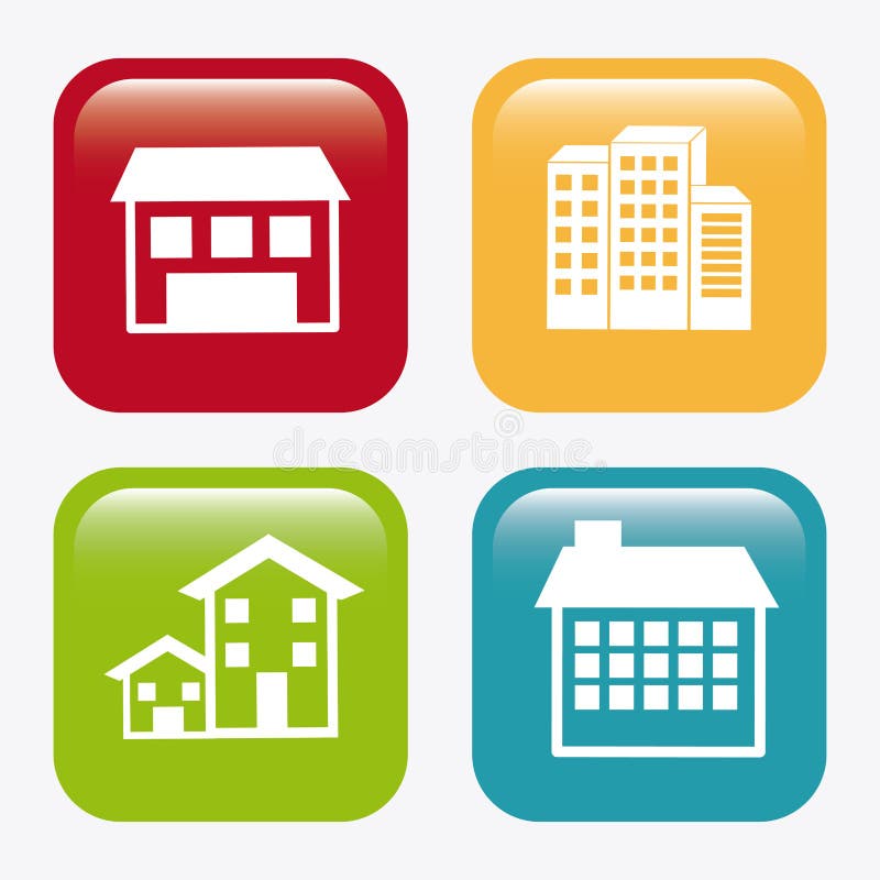 Real state design stock vector. Illustration of decoration - 45174212