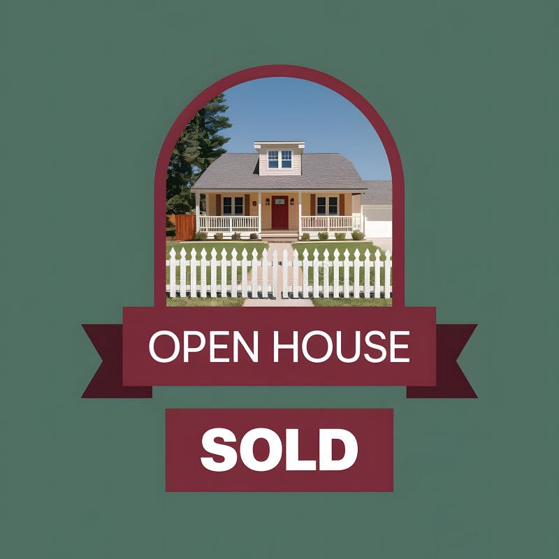 Real State Flyer Template Banner Design Illustration Stock Photo ...