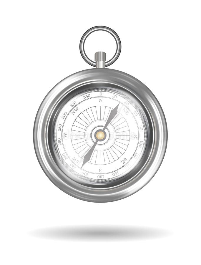 Steel compass with scale stock vector. Illustration of design - 37029979