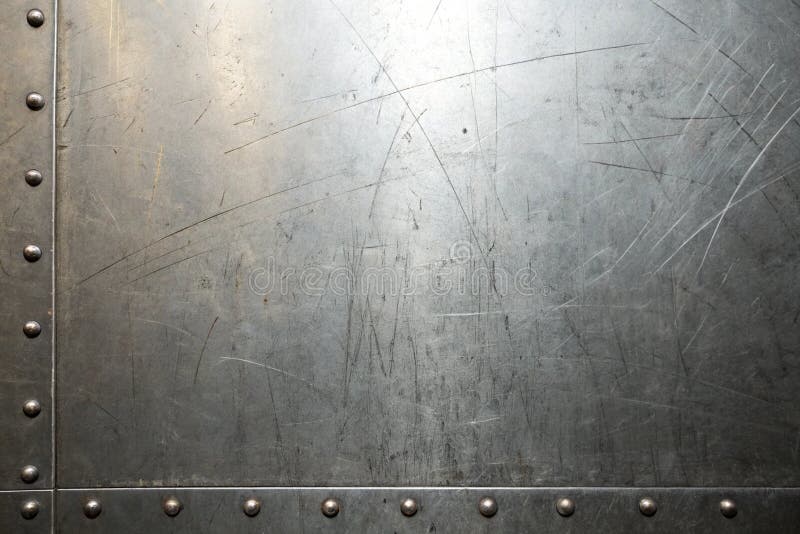 Real Steel Scratched Metal Texture Background Stock Illustration ...