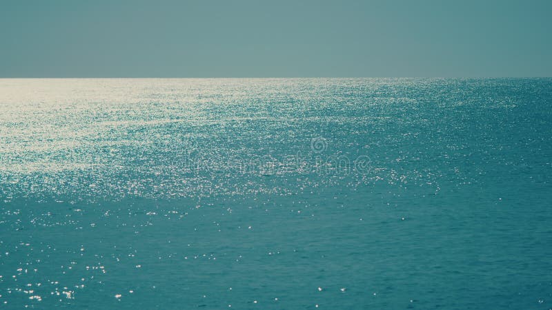 Blue Sea Water in Calm. Beautiful Wave Pattern in Sea. Still Calm Sea ...