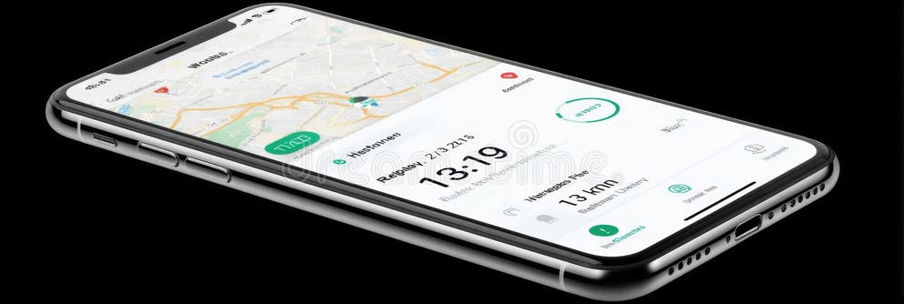 Real-time Courier Tracking App Displaying Courier Location and ...