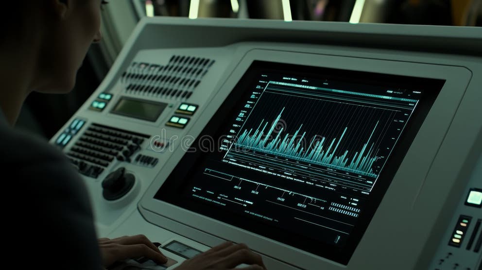 Real-time Data, Charts, and Key Performance Indicators are Displayed on ...