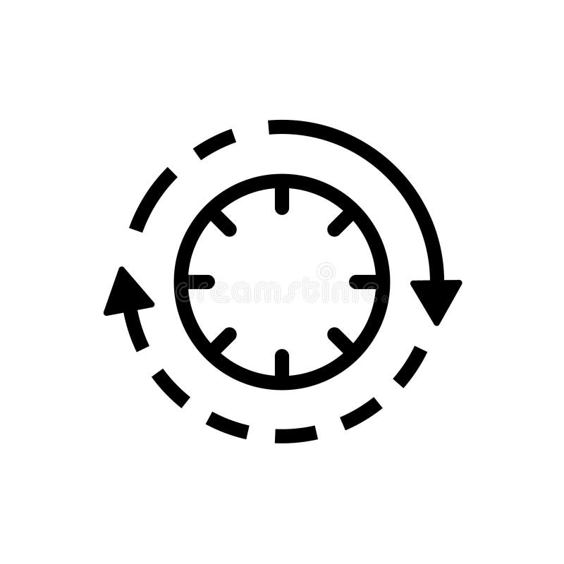 Real Time Data Vector Icon. Analytics Illustration Sign. Monitoring ...
