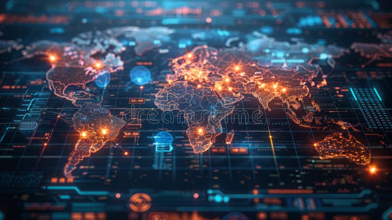 Real-time Global Communication Links and Data Flow Showcased through an ...