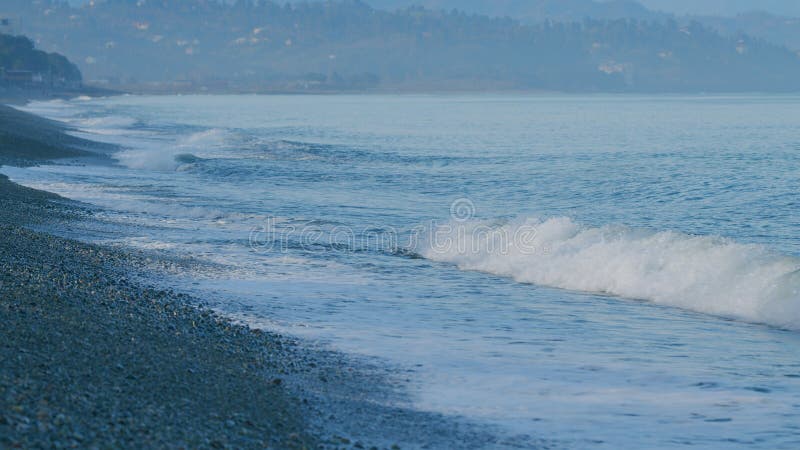 Ripples and Waves on Water Surface. Blue Waves Sea Water Stock Image ...