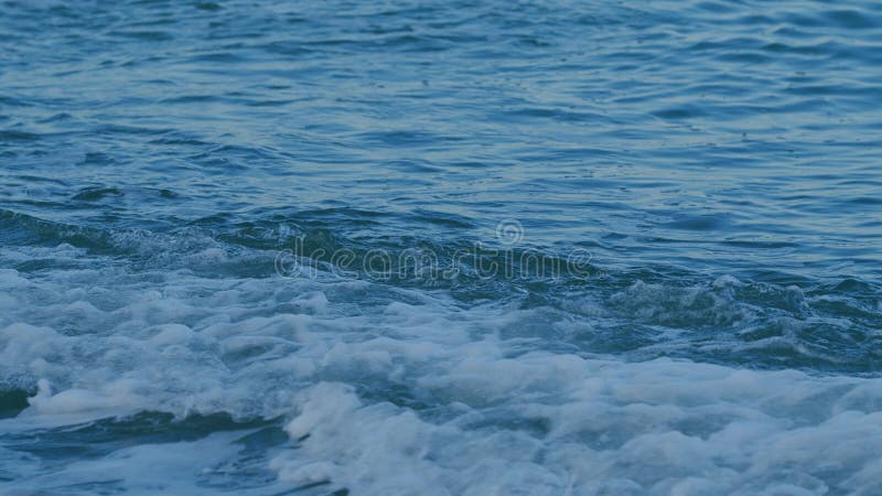 Sea Idyll. Fresh Water. Ocean or Sea Waves Background Stock Image ...