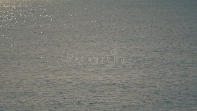Sea and Small Ripples. Disturbed Blue Ocean Water Surface Stock Photo ...