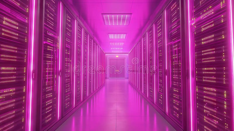 The Real-time Use of Quantum Computing in a Secure Data Center. Stock ...