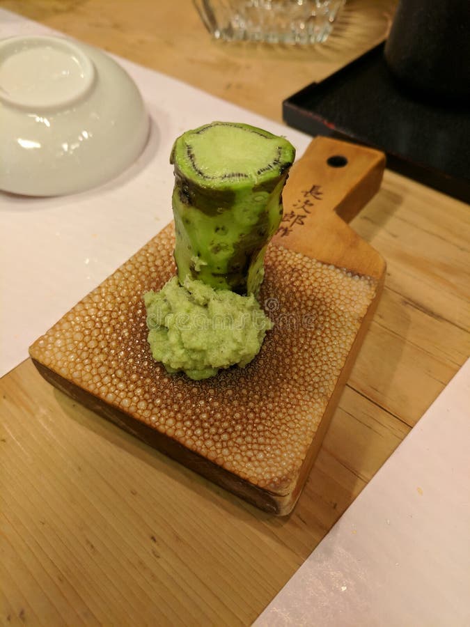 Real wasabi stock image. Image of wasabi, cuisine, japan - 114084267