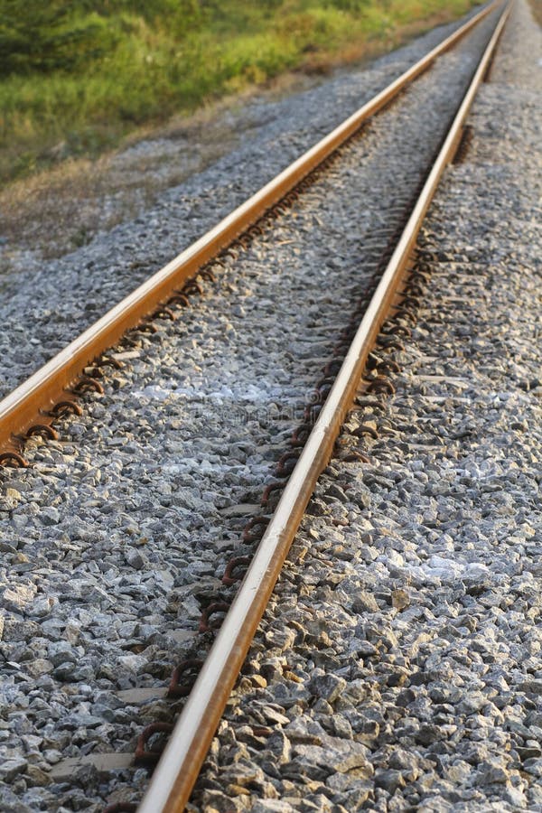 Real way train stock photo. Image of twin, grass, bundle - 83916822