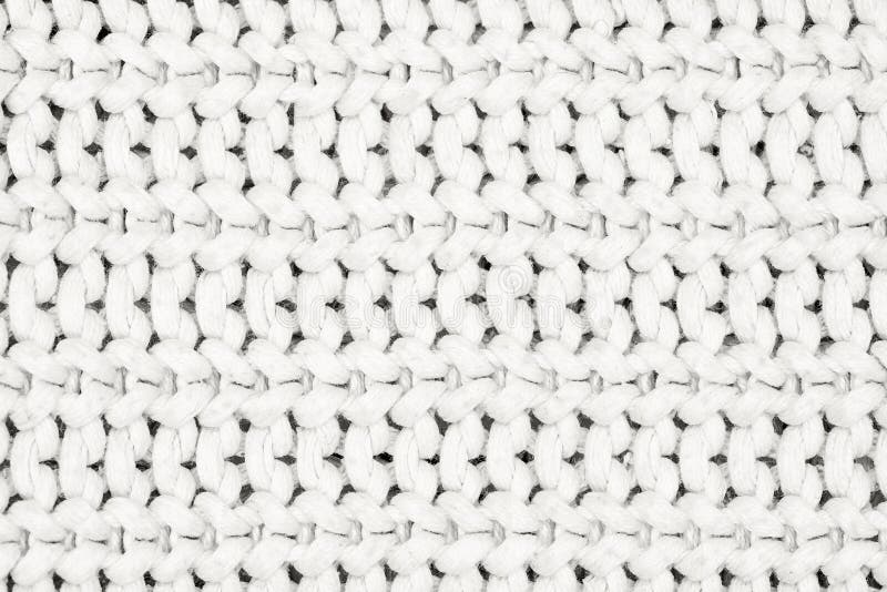 Real White Knit Texture. Background, Pattern Concept Stock Photo ...