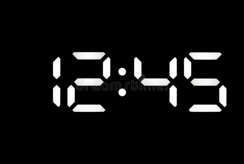 Digital Clock Showing 12 Stock Photos - Free & Royalty-Free Stock ...