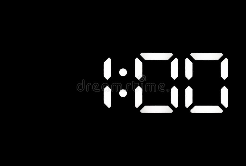 Clock Showing 1 00 Clipart Stock Photos - Free & Royalty-Free Stock ...