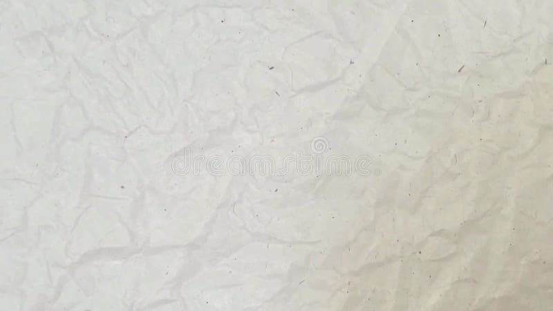 Real White Paper Texture Moving Background. Plain White Crumpled Paper ...