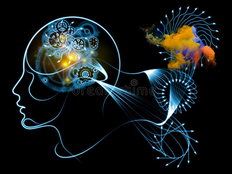 Realidad humana stock de ilustración. Ilustración de humano - 59648324