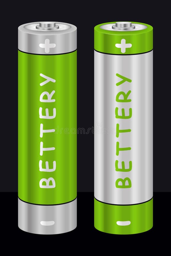 AA Battery stock vector. Illustration of charge, macro - 27876398