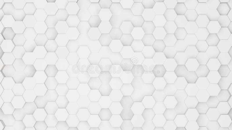 Realistic Abstract Honeycomb Background. 3d Rendering Stock ...