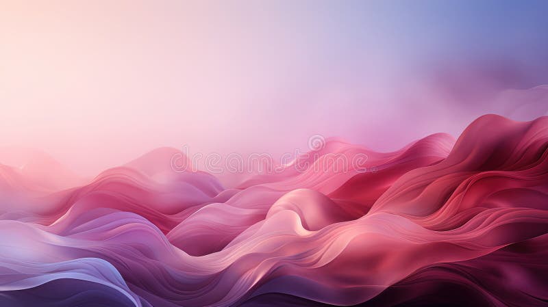 Realistic Abstract Pink Paint Liquid Wavy Pattern Background Stock ...