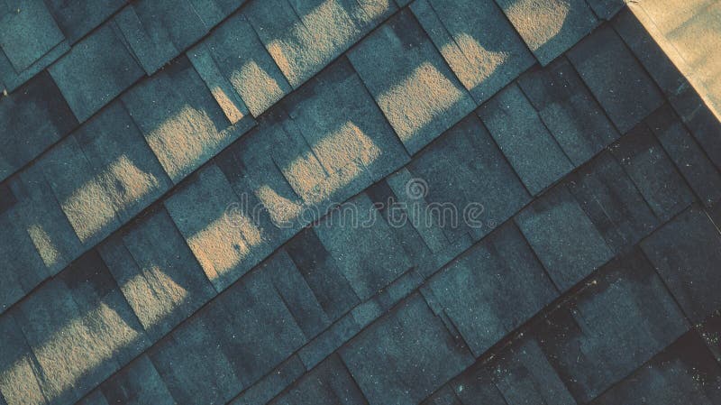 Realistic Aerial Top View of Roof Shingles Texture for Architectural ...
