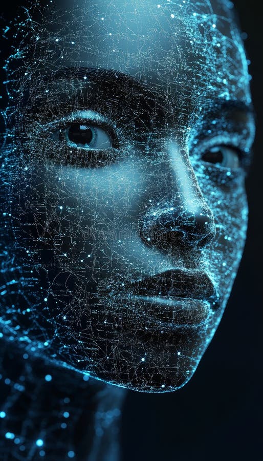 Realistic Ai Face Representation Highlighting Digital Wealth Management ...